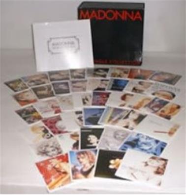 MADONNA / RARE BOX CD SINGLE COLLECTION + PLV PROMO / JAPON